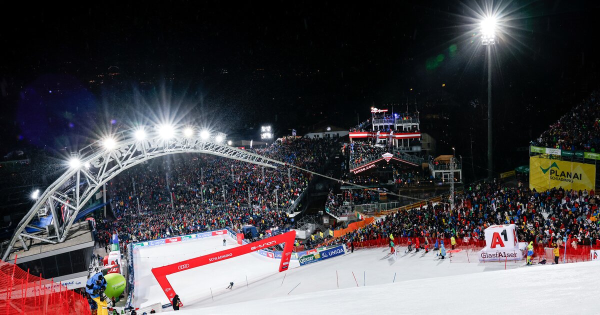 The Nightrace Schladming - FIS World Cup race for men